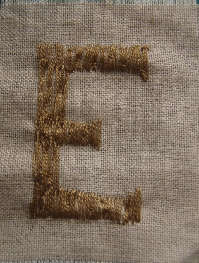 Embroidery commission for Jan Garside – Ruth Singer