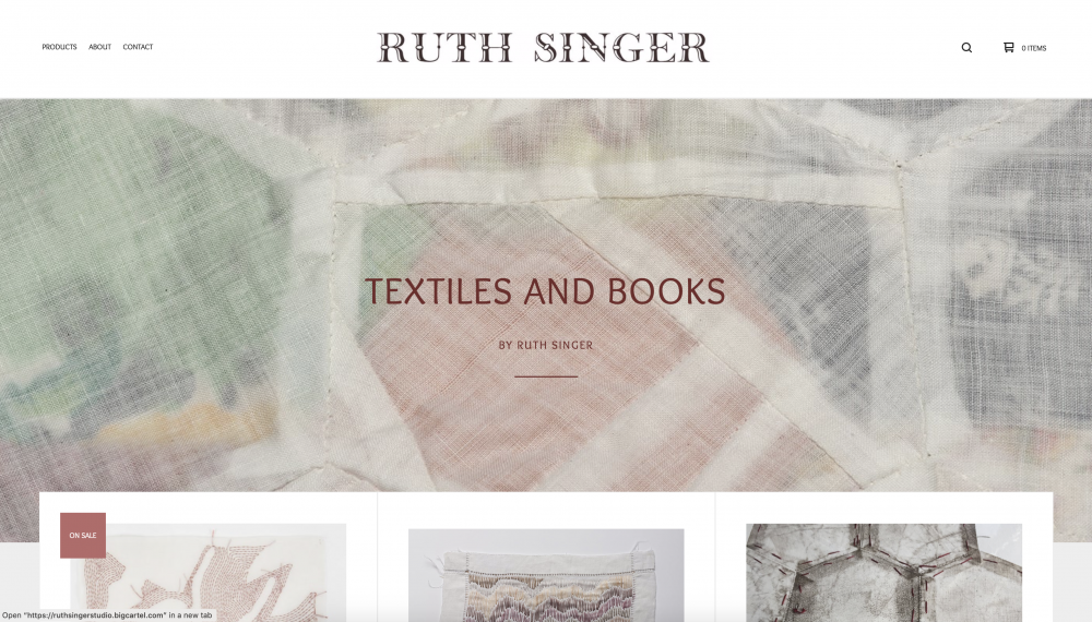 My Shop – Ruth Singer