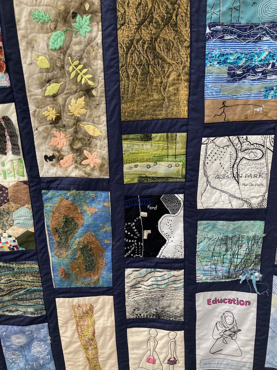 Stitch with something to say – Ruth Singer